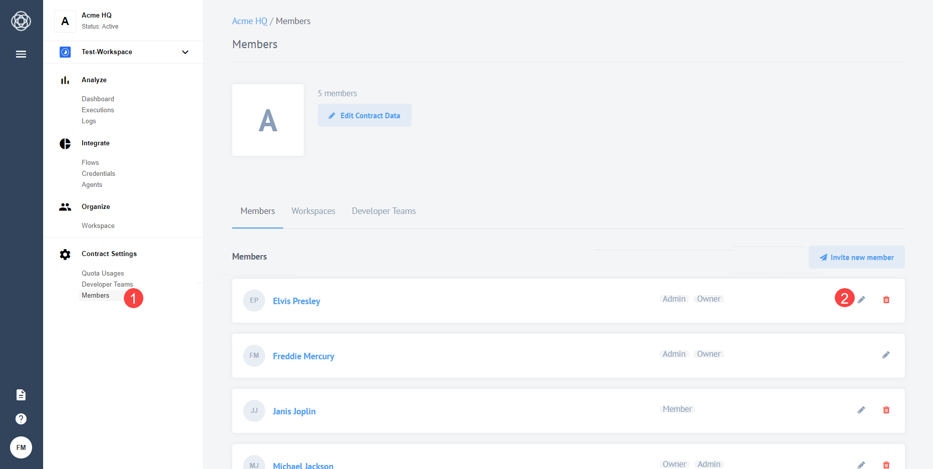 Managing user roles in a contract :: Squiz Documentation